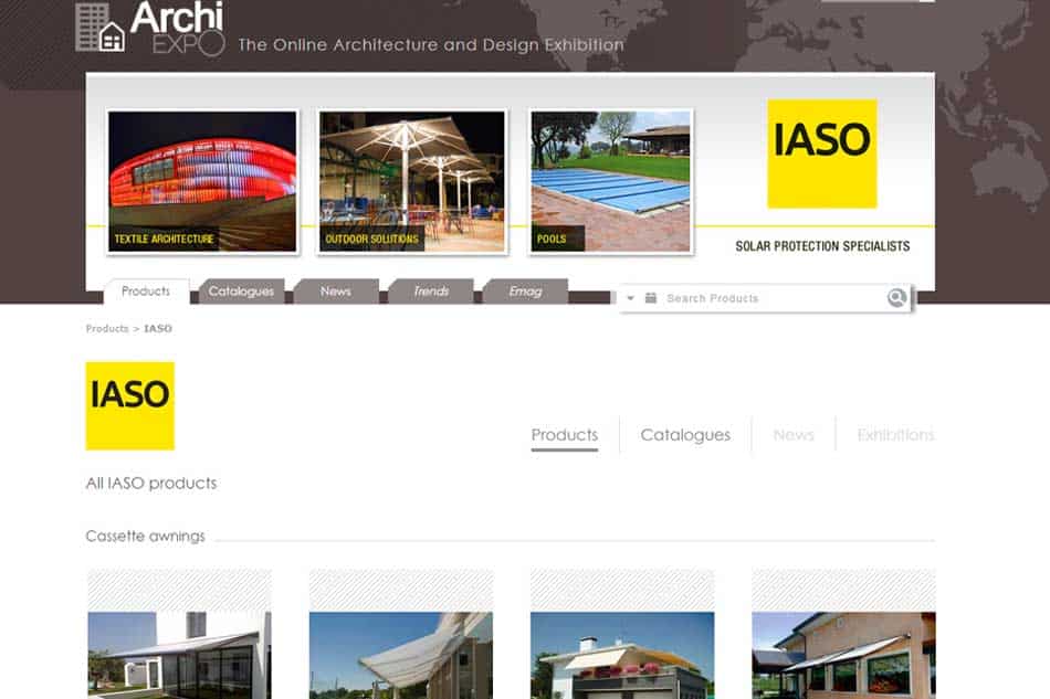 IASO S'INSCRIT À ARCHIEXPO, LE SALON VIRTUEL DE L'ARCHITECTURE ...